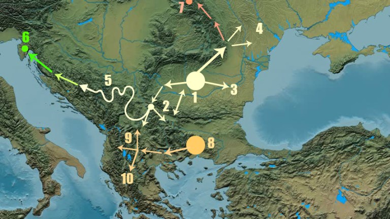 У Влашким Крајевима – In the Lands of the Vlachs – Свилен конац Silken ...